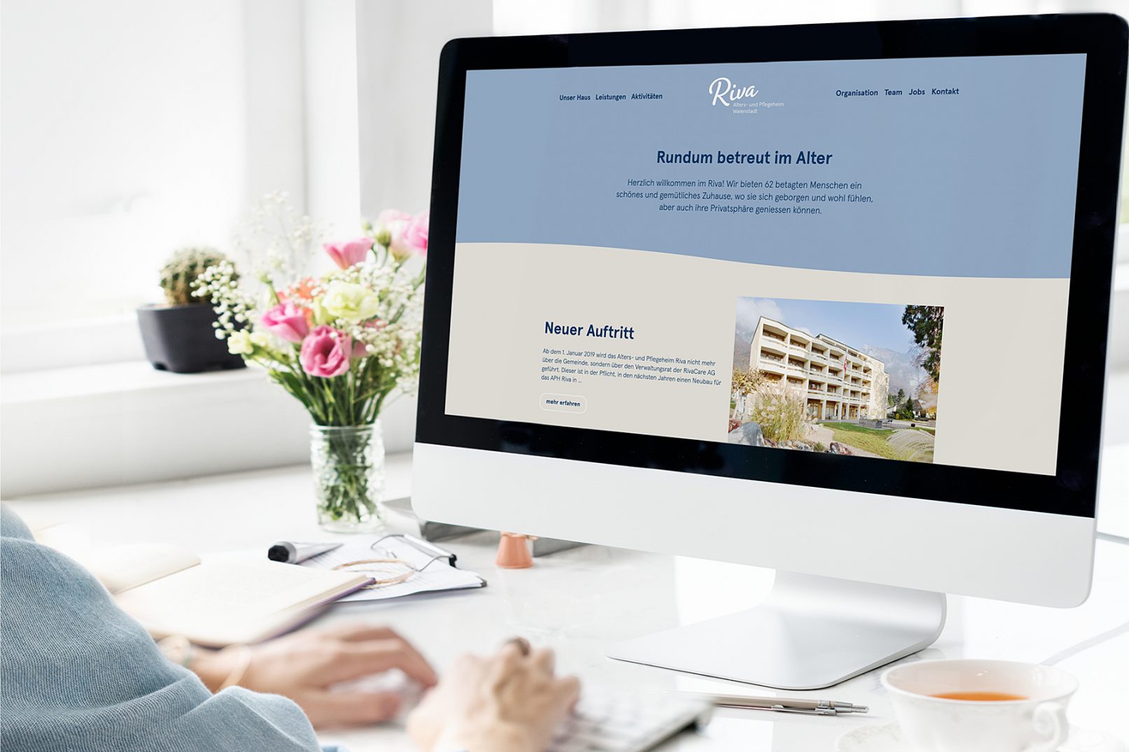 Riva Care - Studio Risch Werbeagentur Sarganserland