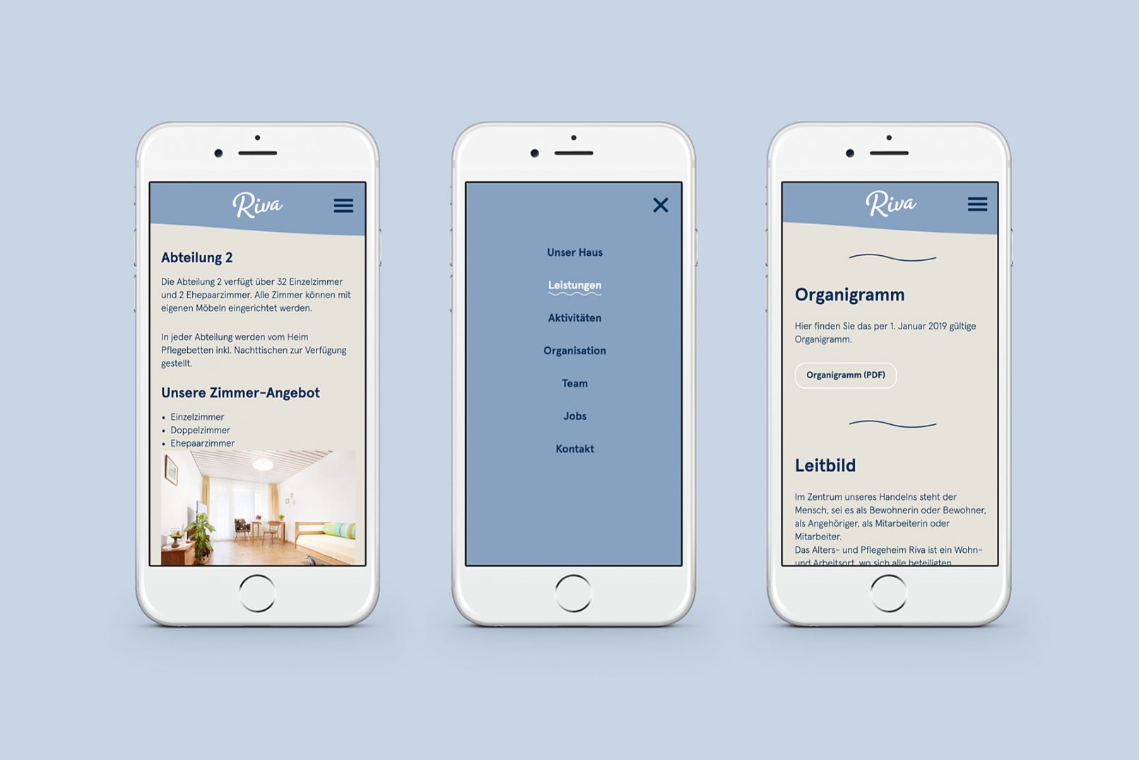 Riva Care - Studio Risch Werbeagentur Sarganserland